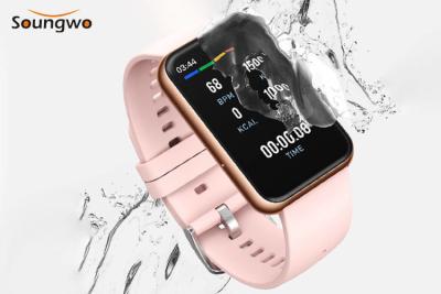 Cina L'orologio astuto di tocco completo per le ragazze gioca la musica fa il monitor di esercizio PPG BP in vendita