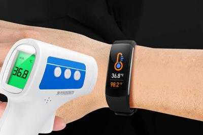 China Temperatuur van de Gezondheidsgegevens van de Controle Slim Functioneel Armband de Stapaantal voor Familie Te koop