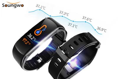China Temperatuur van de Gezondheidsgegevens van de Controle Slim Functioneel Armband de Stapaantal voor Familie Te koop