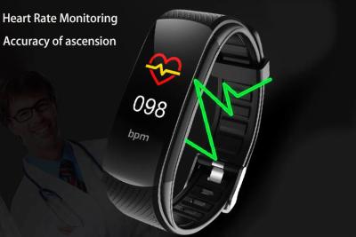 Cina 0,5 uomini di Rate Monitoring Information Display For del cuore dell'inseguitore di forma fisica del braccialetto di OZ in vendita