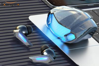 中国 Bluetoothの賭博のイヤホーンの低い電力の消費のゲームおよび音楽モード 販売のため