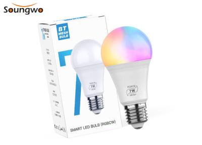 Cina La musica principale Bluetooth ha condotto la luce astuta Bluetooth Mesh Network 7W 110V della lampadina in vendita