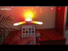 Bardecoratie 3300Lm 5,0 de Gloeilamp van Bluetooth die Muziek 86-265V speelt