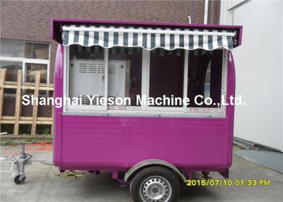 Cina L'alimento commerciale del rimorchio mobile del gelato trasporta il CE su autocarro ISO9001 in vendita