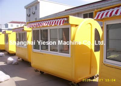 Cina Carretti mobili con il baldacchino, carretti d'acciaio dell'alimento di crêpe di vendita dell'alimento in vendita