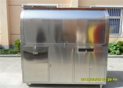 Cina Colore mobile dell'acciaio inossidabile di Van del caffè del carretto portatile esterno del caffè in vendita