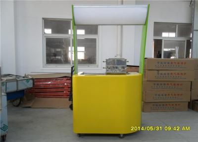 Cina chiosco mobile degli alimenti a rapida preparazione dei carretti dell'alimento del peso 200KG per le bevande del cereale in vendita