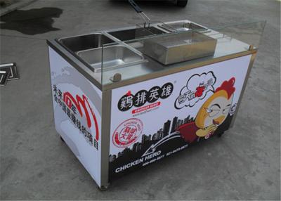 Cina Chiosco mobile dell'alimento di Humburger, friggitrice dei carretti mobili dell'alimento grande in vendita