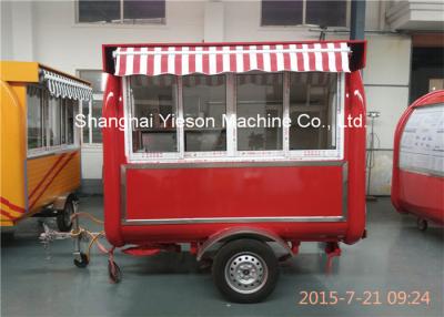 Cina Camion dell'alimento dei carretti del hot dog dei rimorchi di vendita dell'alimento dell'acciaio inossidabile in vendita
