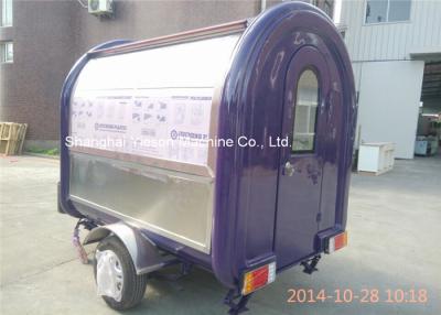 Cina Chiosco mobile ISO9001 di crêpe dei rimorchi di concessione del BBQ del carretto dell'alimento in vendita
