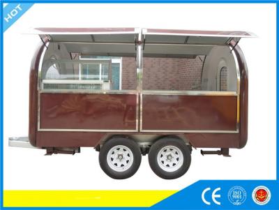 Cina Camion e rimorchi del chiosco dell'alimento dell'acciaio inossidabile di entrambi i lati di apertura in vendita