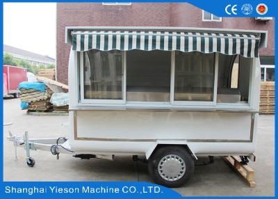 Cina Carretti all'aperto di concessione del hot dog del chiosco dell'alimento dello spuntino mobile bianchi in vendita