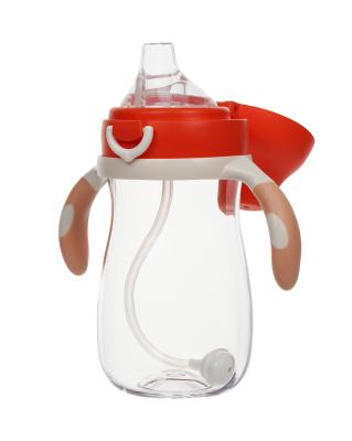 China BPA Free Baby Sippy Cup With Easy Grip Handles 9 Ounce 2 Count for sale