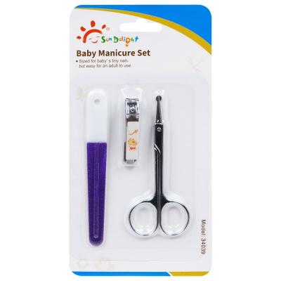 Cina Insieme del tagliatore di unghia del bambino del manicure di acciaio inossidabile in vendita