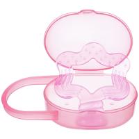 China 3 Month Carry Case Baby Silicone Teether Protector for sale