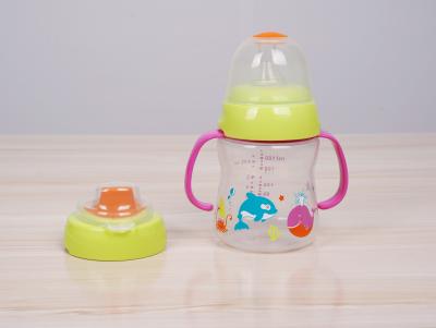 Cina Non rovesci 2 di 1 mesi libero di BPA 6 tazza di Sippy del bambino da 6 once in vendita