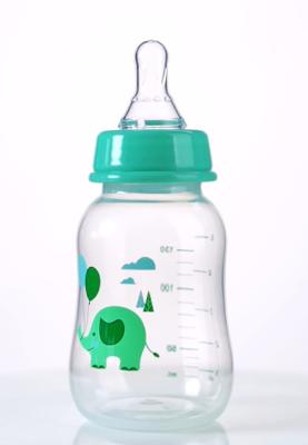 Cina biberon del neonato del silicone pp del commestibile di 5oz 130ml in vendita