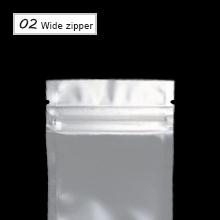 wide zipper