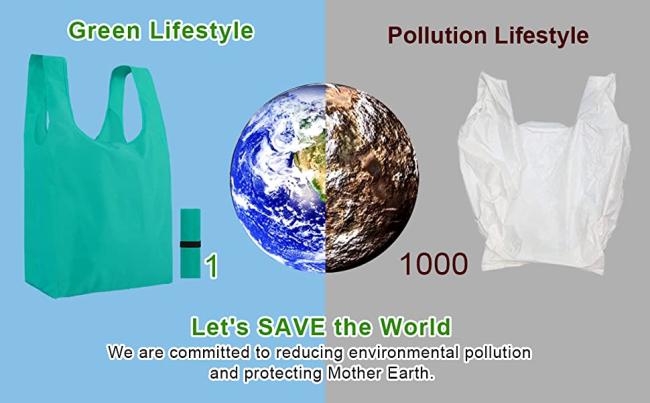 reusable grocery shopping bags