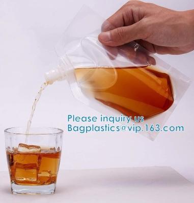 China O malote de pé do bico da bebida, garrafas de água provê de bocal o saco, saco da boca da bebida, bebida Juice Milk Coffee líquido à venda