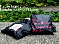 China 100% Compostable PLA PBAT Poly Mailer 10x13 Inch 2.75mil Plant Based Shipping Bag for sale