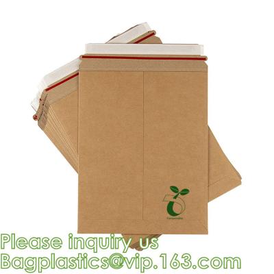 China Os envelopes acolchoados, 100% reciclaram as fibras biodegradáveis do papel de embalagem que amortecem envelopes acolchoados protegidos à venda