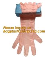 China Biodegradable Compostable Disposable Gloves PLA Material 0.02-0.1mm Thickness Custom Size for sale