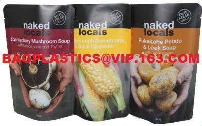 China Liquids Pack, Sauce Press Seal Freezer Bag, Soup Stand Up Pouch Bag, Food Storage, Fridge Bag, Portion Bag for sale