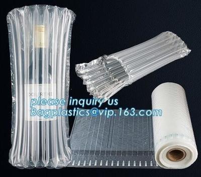 China Sacos inflados do protetor da garrafa de vinho, transporte de vidro do curso das luvas, coluna enchida ar, amortecimento Leakproof à venda