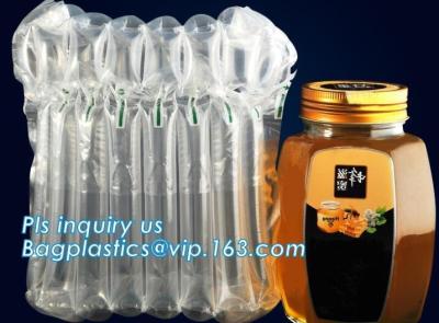 China Sacos inflados do protetor da garrafa de vinho, transporte de vidro do curso das luvas, coluna enchida ar, amortecimento Leakproof à venda