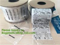 China Biodegradable Pre-Opened Vented Autobag on a Roll for Autobag Machine Custom Size 10000pcs MOQ for sale