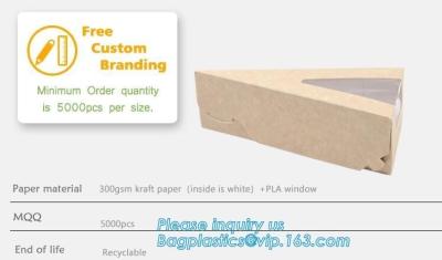 China Food SLICE CAKE BOX, Salad, HUMBURGER BOX, BOAT TRAY, LUNCH BOX, HANDLER, CARRIER, BOWL, CUP for sale