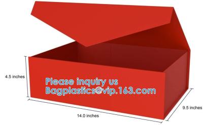 China Matte Glossy Magnetic Lid Gifts, Crafting, Cupcake, Candy, Bridesmaid Proposal Boxes Easy Assemble Boxes for sale
