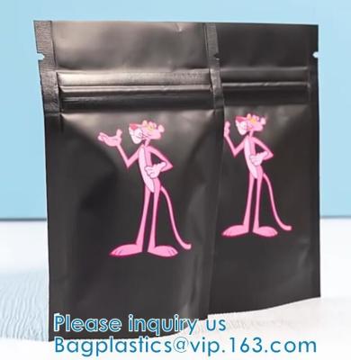 China Toy Mylar Pack Bags, Fopspeenpakket, Vlakke Bodem, Euro Hangend Gat, stuk speelgoed zak, tribune op ritssluiting Te koop