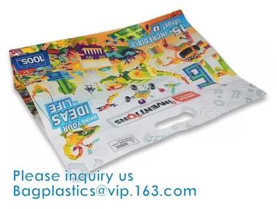 China Mylar Plastic Eetbaar, het Kind Toy Pouch, Hoge Barrière Reclosable Tribune van de Foliezak op Ritssluiting Polytoy bag Te koop
