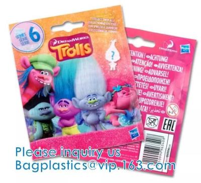 China Mylar Plastic Eetbaar, het Kind Toy Pouch, Hoge Barrière Reclosable Tribune van de Foliezak op Ritssluiting Polytoy bag Te koop