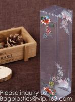 China Crystal Clear PET Plastic Cube Box 0.3mm Thick for Candy Gift Packaging for sale