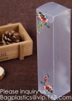 China Crystal Clear PET Plastic Cube Box 0.3mm Thick for Candy Gift Packaging for sale
