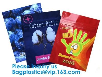 China Malote Zip lockk Resealable, sacos de Mylar, sacos Resealable da prova do cheiro, saco do malote da folha de alumínio à venda