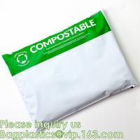 China 100% Compostable PLA PBAT Poly Mailer 10x13 Inch Plant Based Biodegradable Shipping Bag for sale