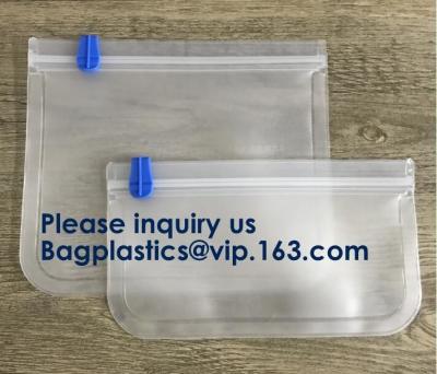 China PEVA, Silicone, Opnieuw te gebruiken het Voedselzakken van de Opslag Resealable Diepvriezer, Container van de de Ritssluitings de Luchtdichte lunch van het Lekbewijs Te koop