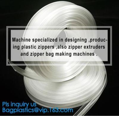 Zíper do saco de vestuário, zíper de Plastik do PE, zíper do fechamento da imprensa, hermético, impermeável, umidade-prova, poeira-prova