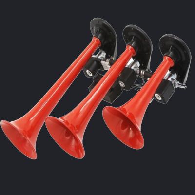 Three Trumpet Chrome Air Horn (HS-1020R)