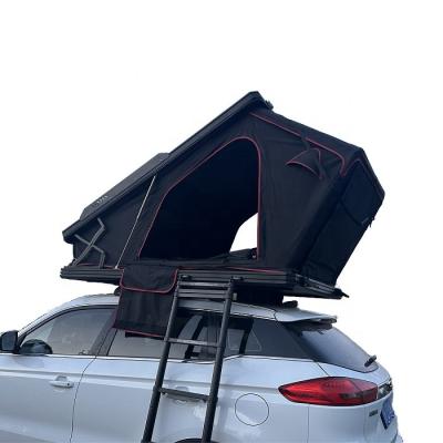 Cina Tenda auto triangolare leggera in guscio rigido in alluminio per 2 persone stile Z 211X130 per campeggio in vendita