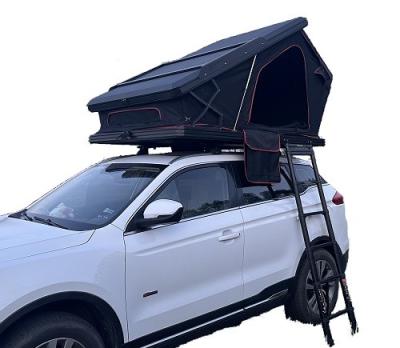 Cina Tenda auto triangolare leggera in guscio rigido in alluminio per 2 persone stile Z 211X130 per campeggio in vendita
