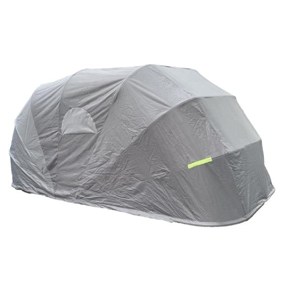 Quality Grey Stainless Steel Outdoor Car Garage Solar Panel with Canopy and Tent Protection for sale