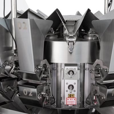 China Precision 10 Head Or 14 Multihead Weigher Packing Machine With Touch Screen for sale