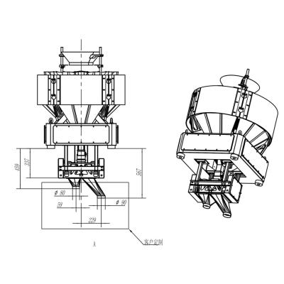 China Precision 10 Head Or 14 Multihead Weigher Packing Machine With Touch Screen for sale