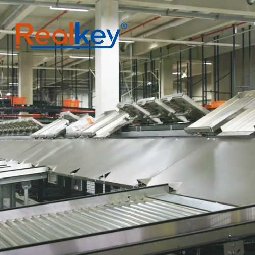 Realkey Tilt Tray Sorter system overview
