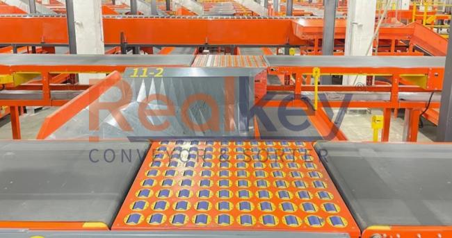 Technical diagram of wheel sorter components